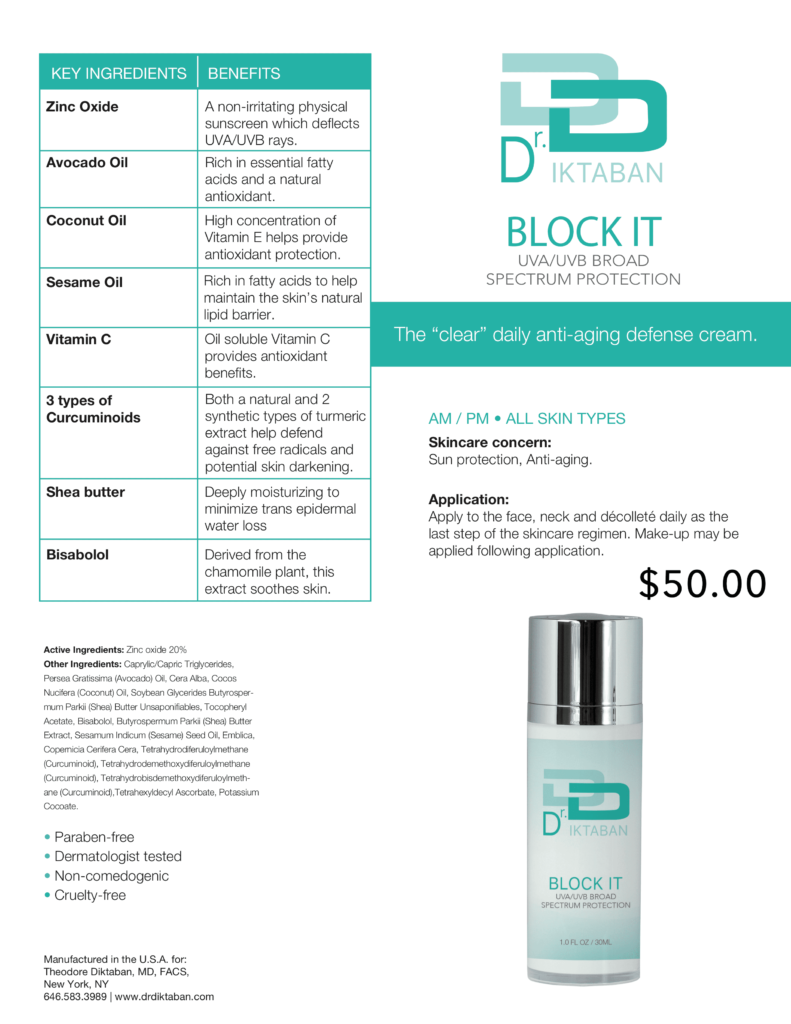 Block It Anti-Aging Cream Manhattan, NY | New York City