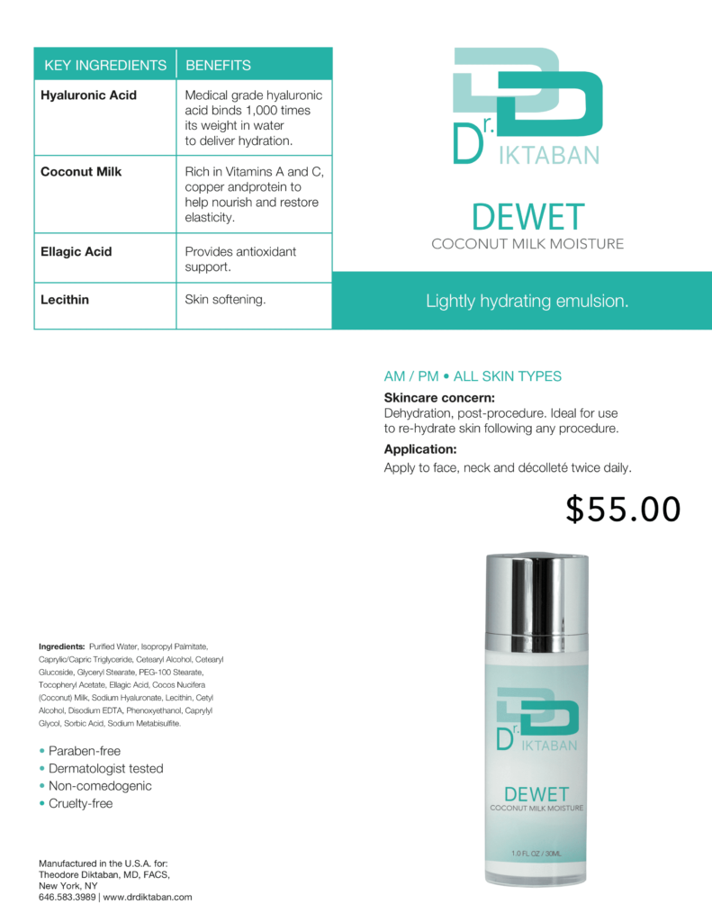 Dewet Coconut Milk Moisture New York City | Manhattan, NY